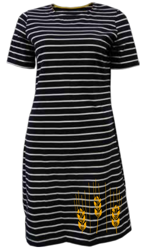 Striped dress - Pit Caribou